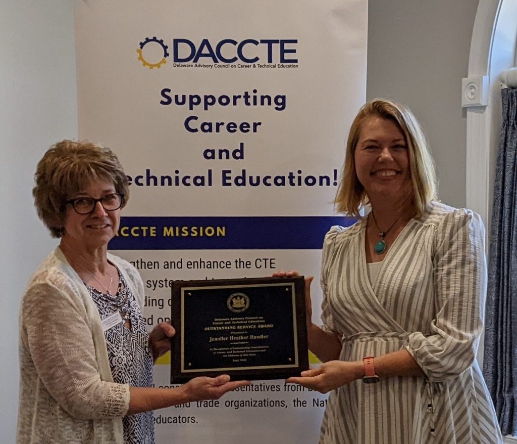 Previous DACCTE Awards Recipients - Delaware Advisory Council on Career ...